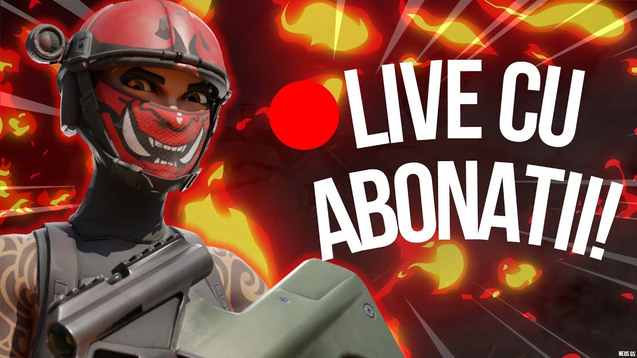 🔴[LIVE] FORTNITE ROMANIA🔴FORTNITE CU ABONATII🔴CRACIUN FERICIT🔴 - YouTube