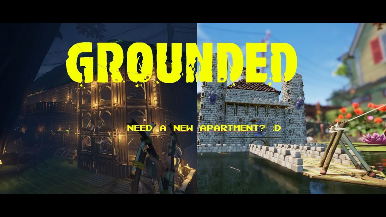 Grounded: Our building projects (without Editor!) - YouTube