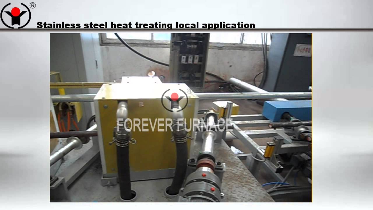 Stainless steel heat treating equipment - YouTube