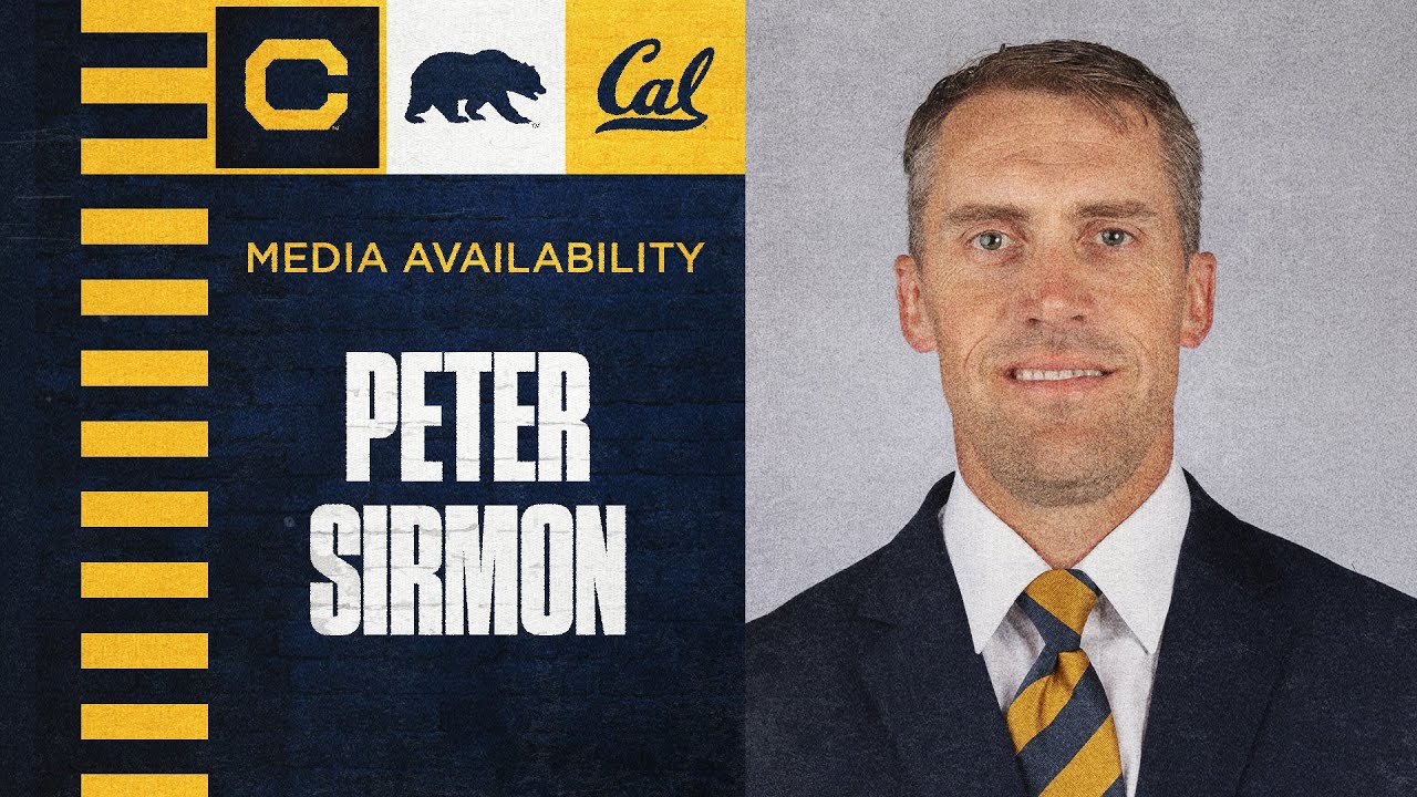 Cal Football: Peter Sirmon Media Availability (9.17.2024) - YouTube