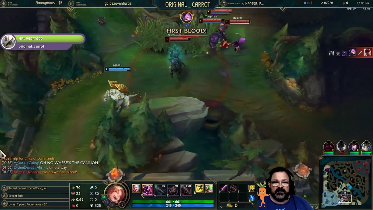 Original Carrot Gaming Live Stream - YouTube