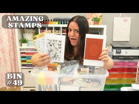 The most ADORABLE stamps ever! 🎨 I bought an 80 year-old lady's craft ...