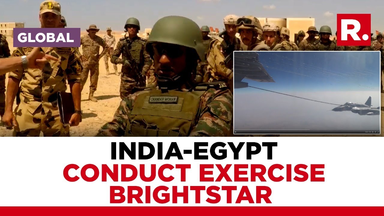 India-Egypt Carry Out Joint Military Exercise Bright Star 2023 ...