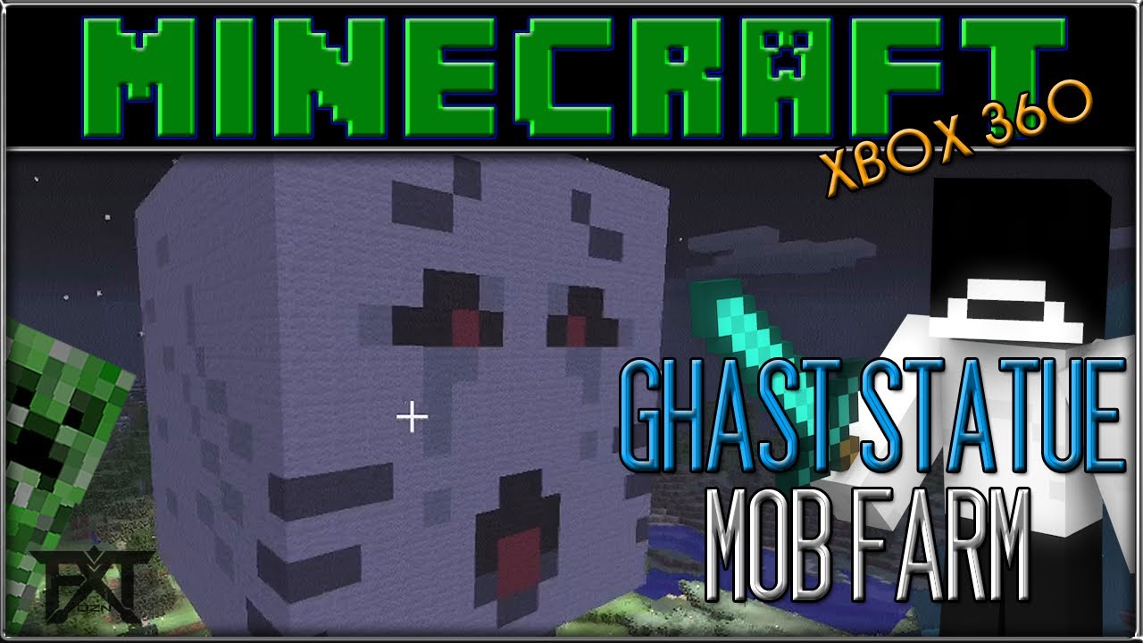 Minecraft Ghast Statue