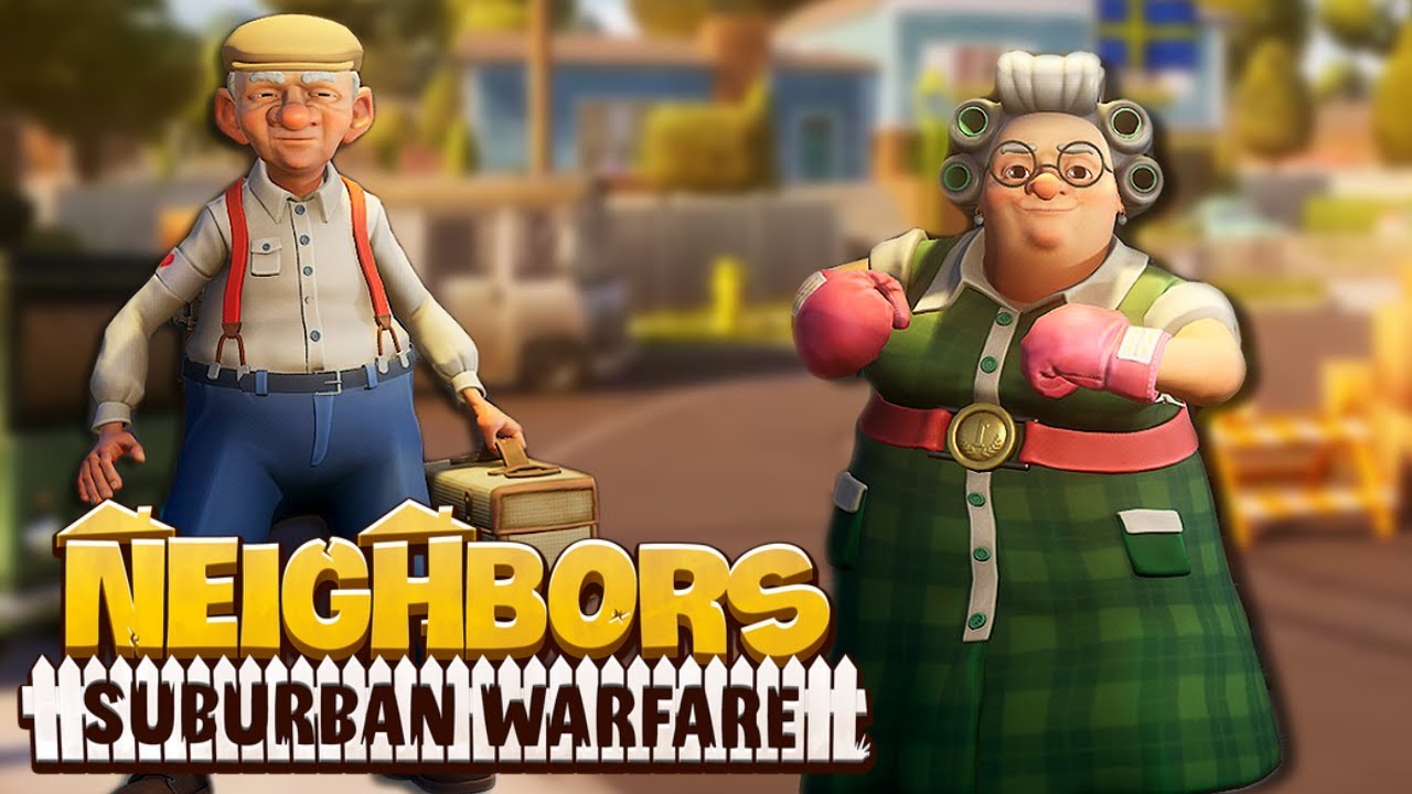 Declaring WAR on My Neighbors | Neighbors: Suburban Warfare - YouTube