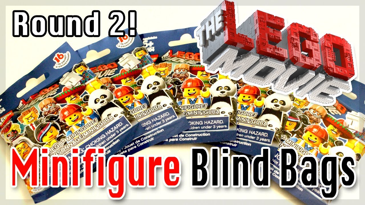 Lego Movie - Minifigure Surprise Blind Bags (Round 2) - YouTube