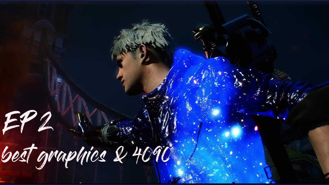 [4k60] Devil May Cry 5 Photorealistic Graphics RTX 4090 EP 2-2023 Full ...