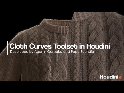 Cloth Curves Toolset in Houdini | Breakdown - YouTube