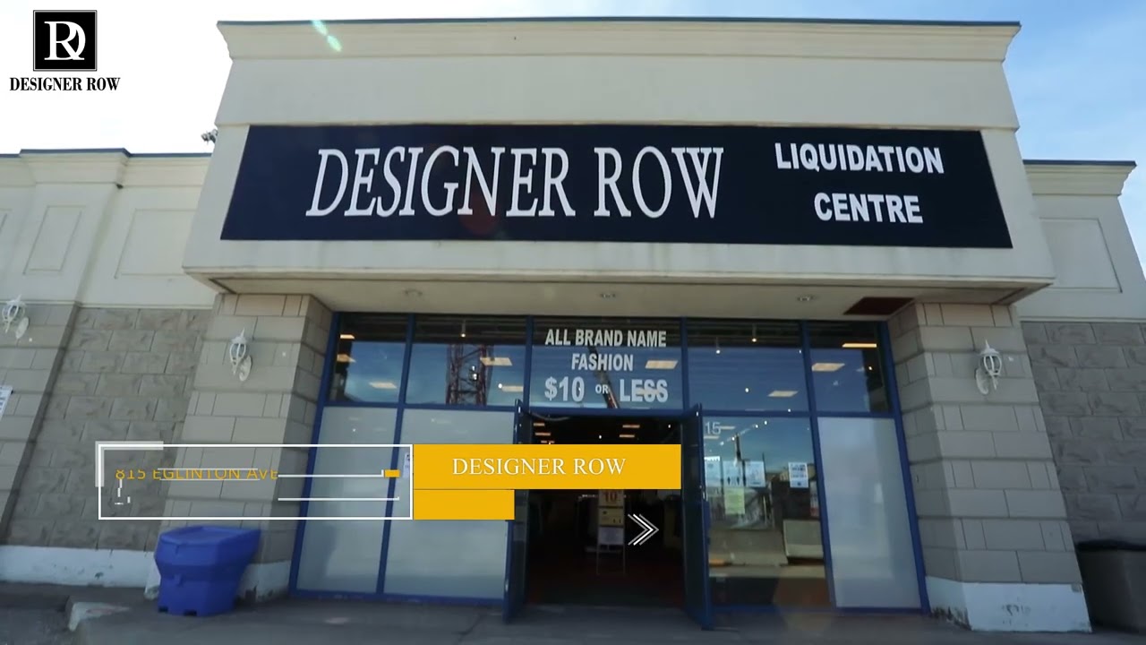 Designer Row Mississauga Jun 2022 - YouTube
