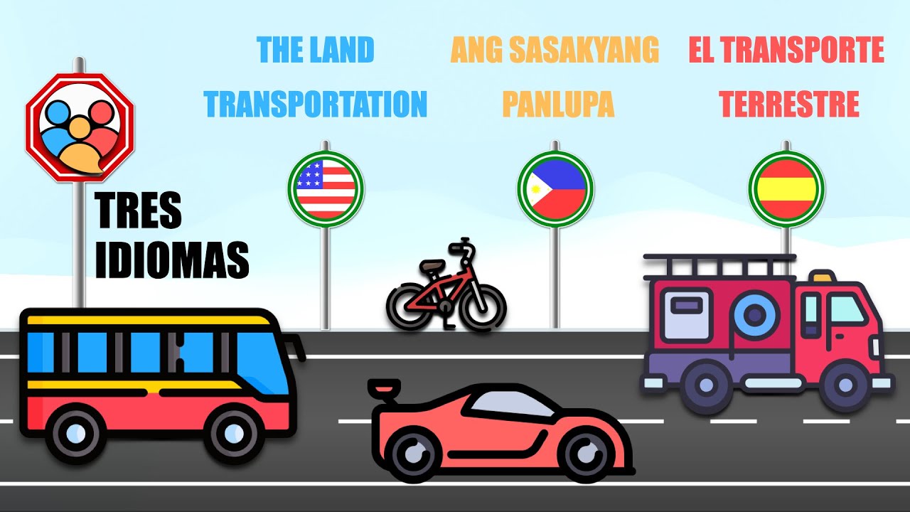 Land Transportation, Sasakyang Panlupa, Transporte Terrestre (12 ...