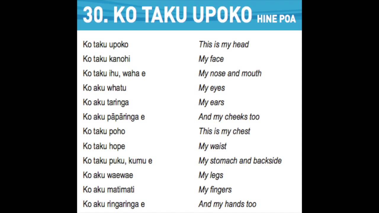 30. Ko Taku Upoko - YouTube