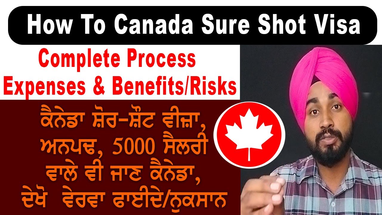 Canada Sure Shot Visa l Step by Step Process l Expense l Benefits and ...