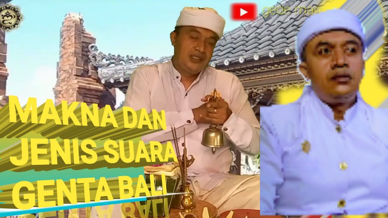 makna dan jenis suara genta bali# genta bali# suara genta# kepemangkuan ...