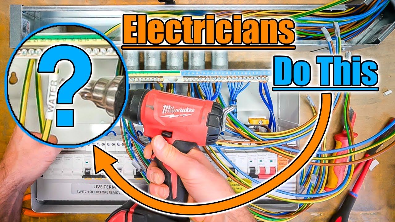 How To Wire A Consumer Unit - YouTube