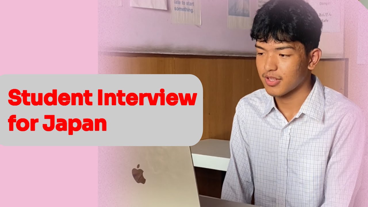 Student Interview for Japan #studyinjapan #studentinterview # ...