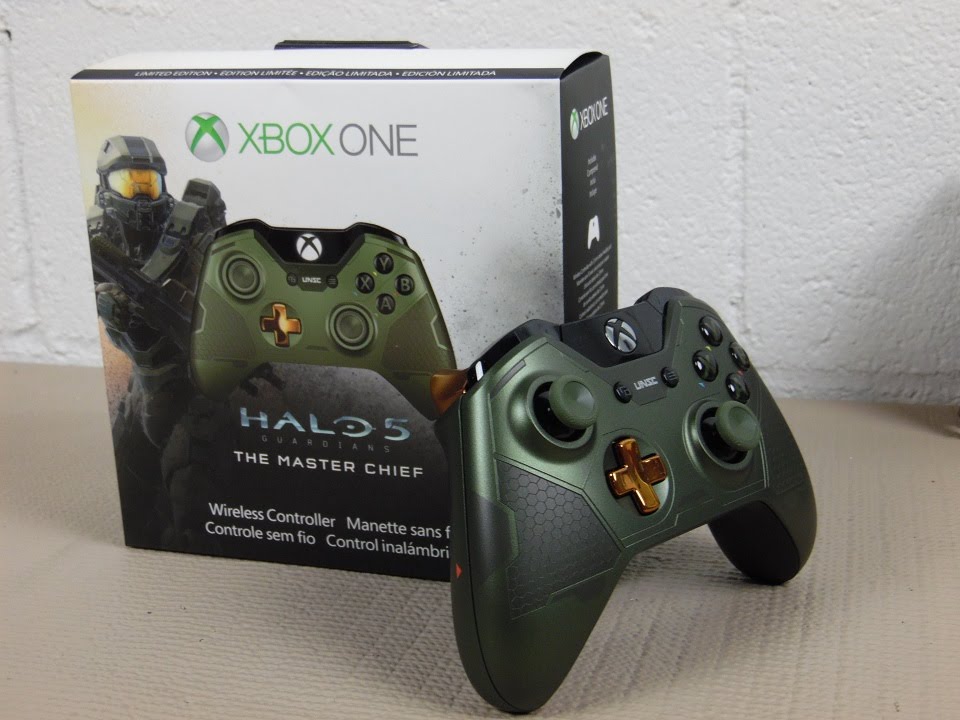 Halo 5 Controller Unboxing & Review | MC Edition - YouTube