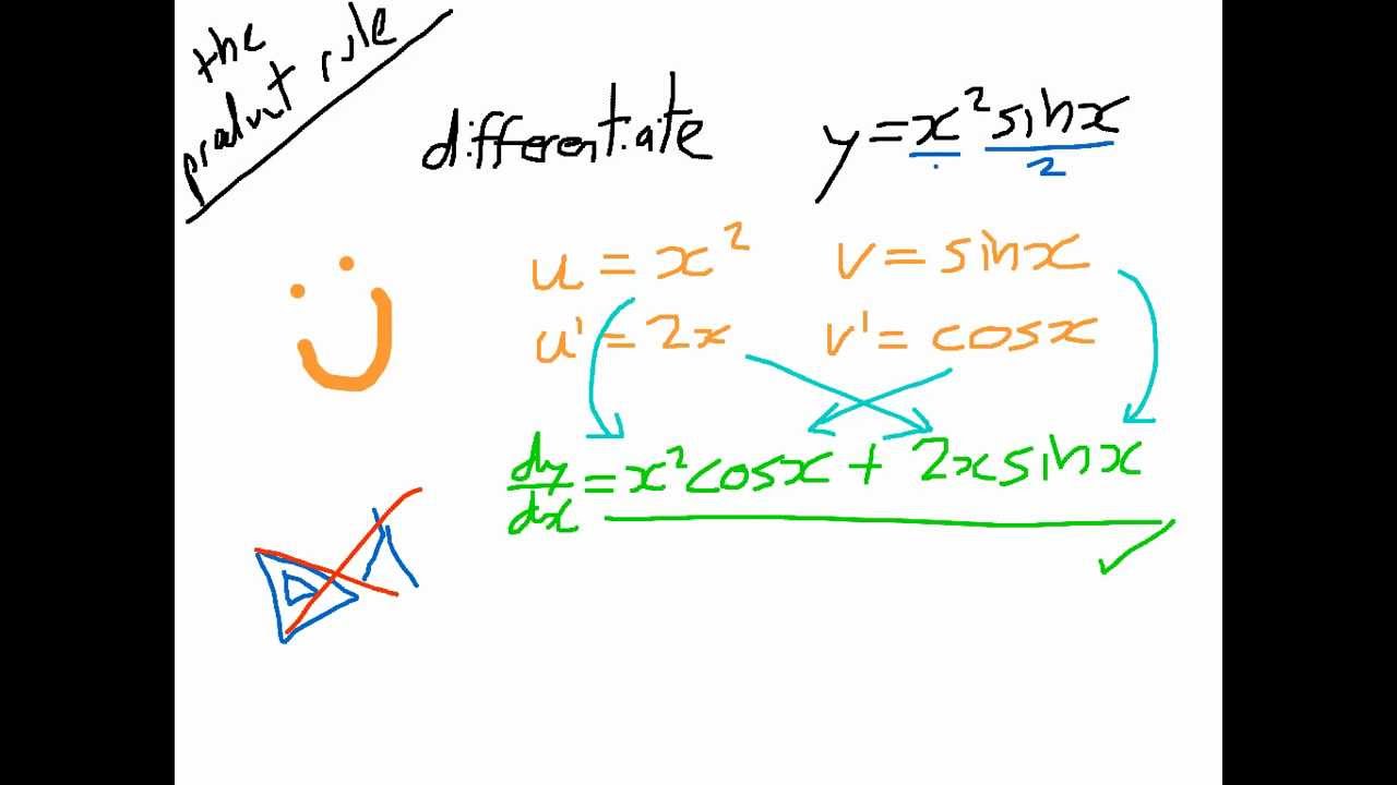 How to use the product rule - a song about calculus - YouTube