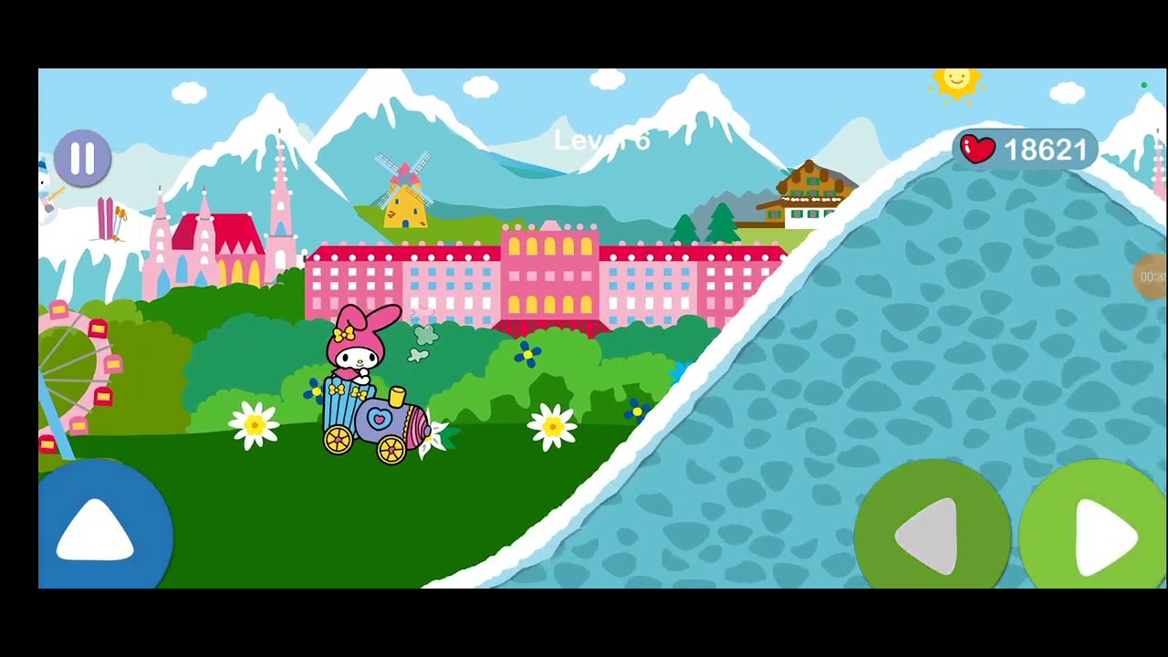 Hello Kitty Racing Adventures My Melody Train Austria Level 6 - YouTube