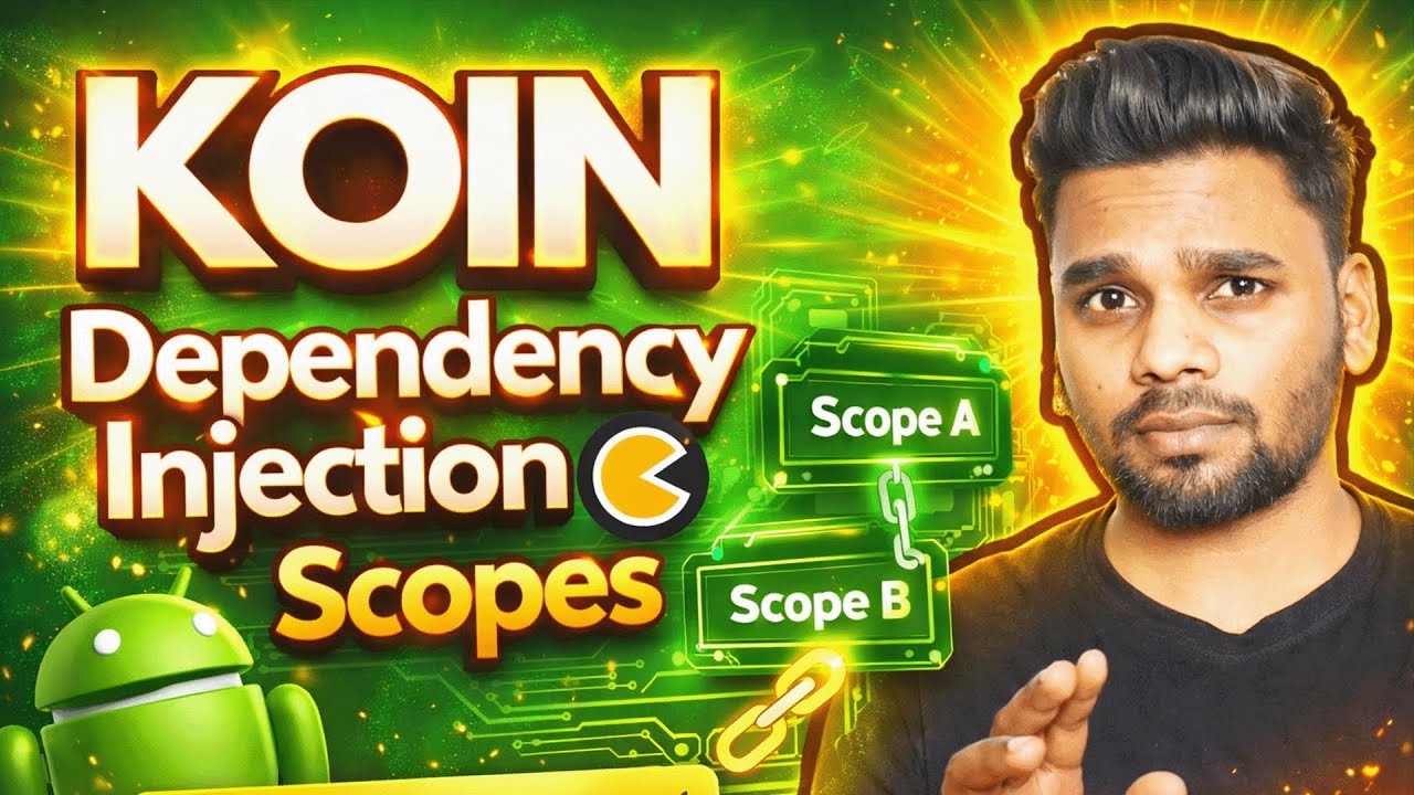 KOIN DI in android -2 | Custom Scopes | Hindi | #di #android #kotlin - YouTube