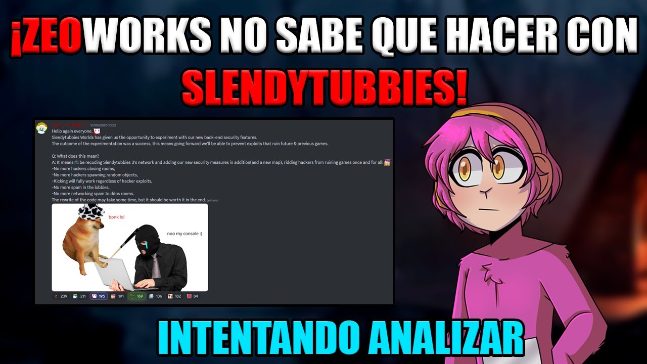 ZEOWORKS NO SABE QUE HACER CON SLENDYTUBBIES (INTENTANDO ANALIZAR ...