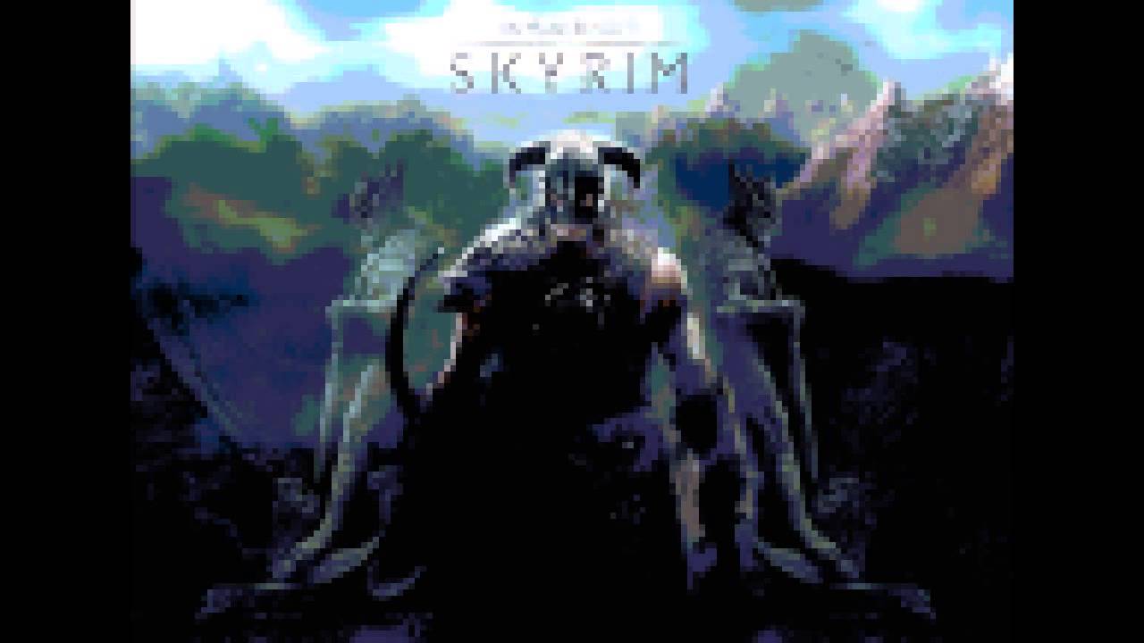 8-bit Skyrim the elder scrolls v bethesda morrowind - YouTube