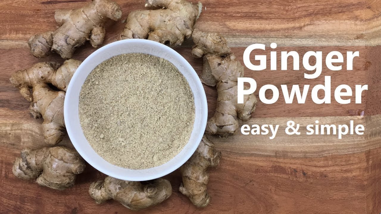 How to make Ginger Powder | Store Ginger for Months | Sunth Powder ...