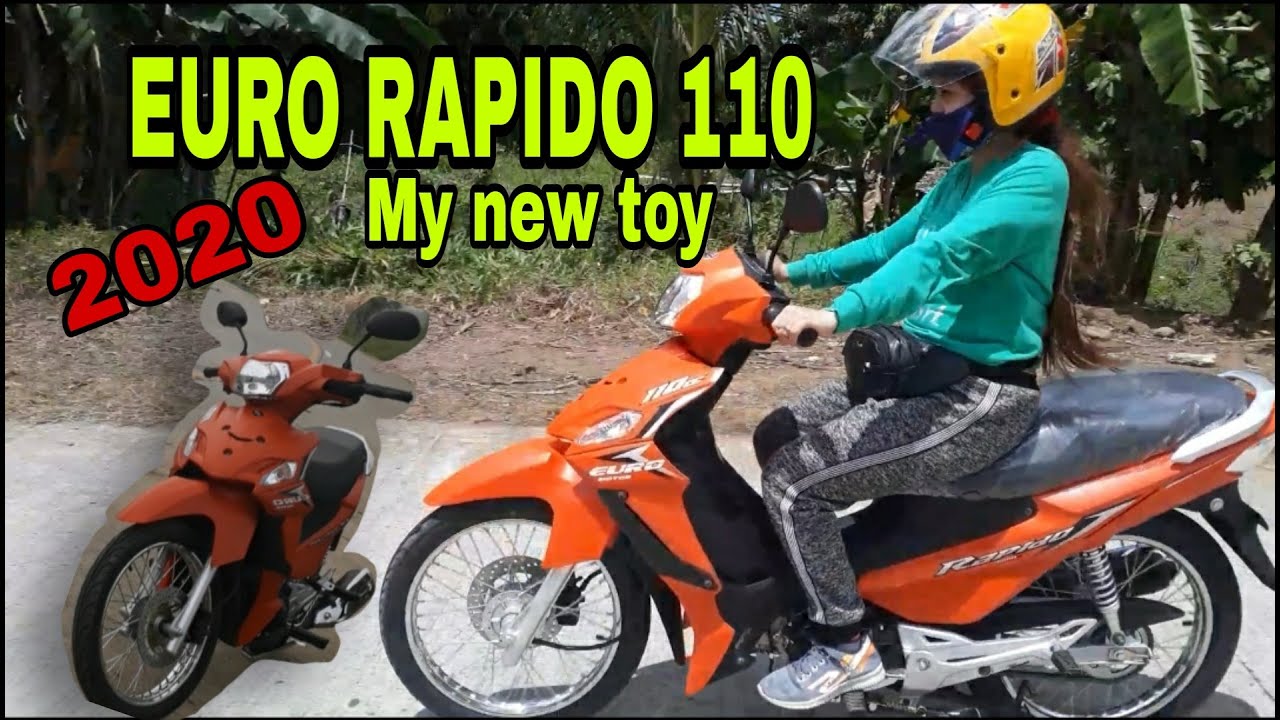 EURO RAPIDO 110 New update 2020/my new toy/Mary Ann Amante VLOG - YouTube