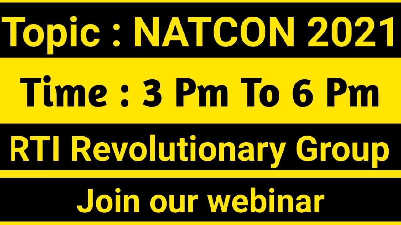 NATCON 2021 | JOIN OUR WEBINAR - YouTube