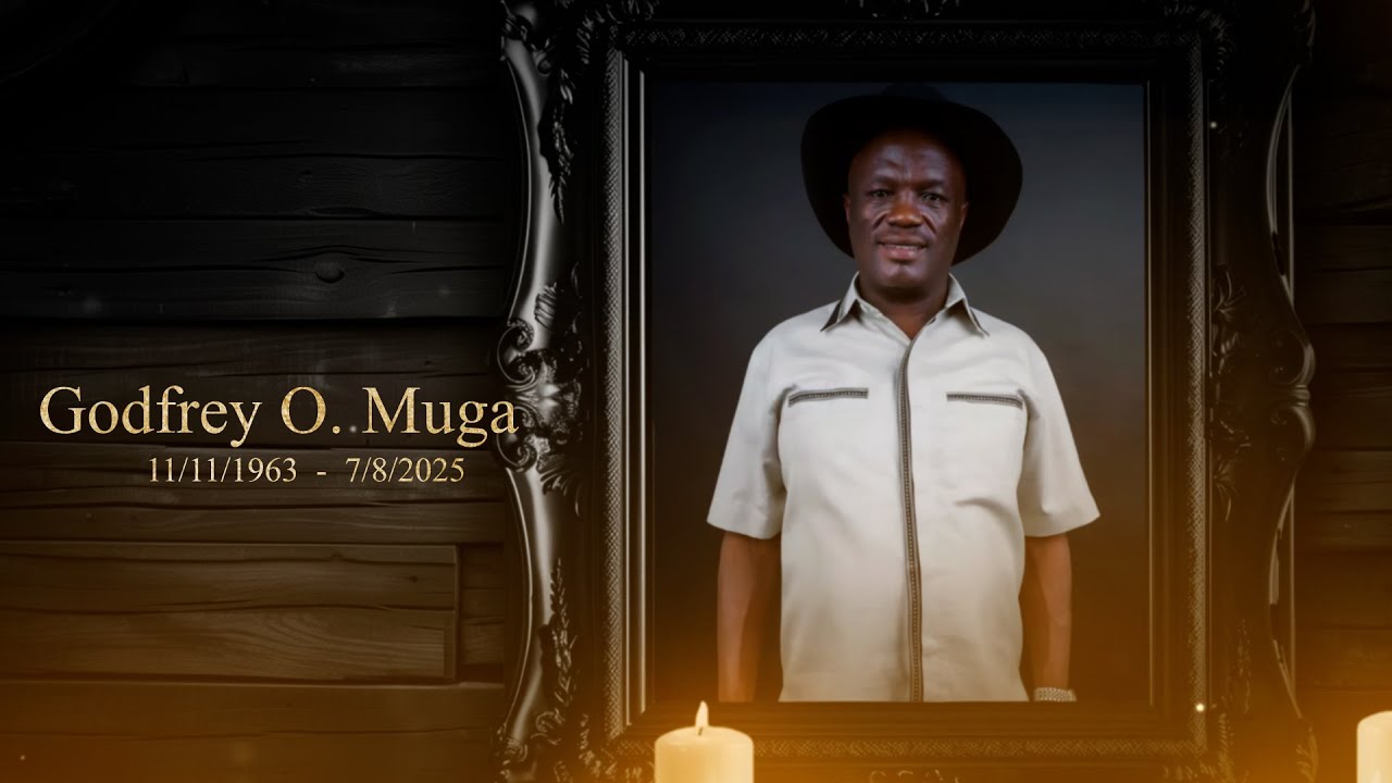 In Loving Memory of Godfrey Ouko Muga - YouTube