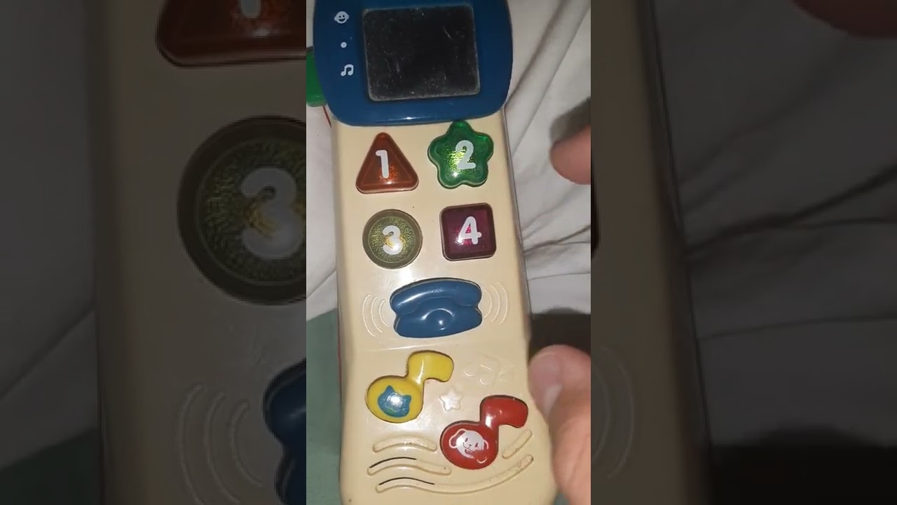 Vtech 1997 Little Smart Tiny Touch Phone review - YouTube