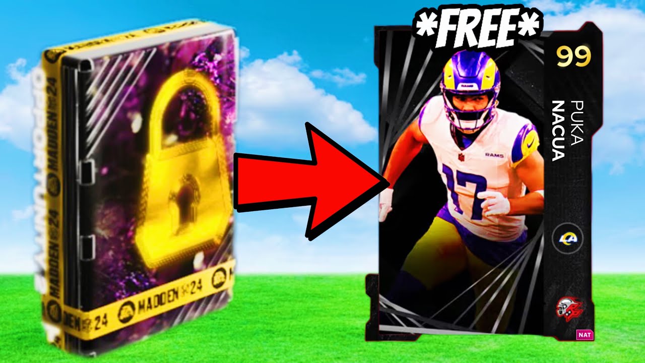How to Get FREE 99 Overall Puka Nacua in Madden 24 Ultimate Team! - YouTube
