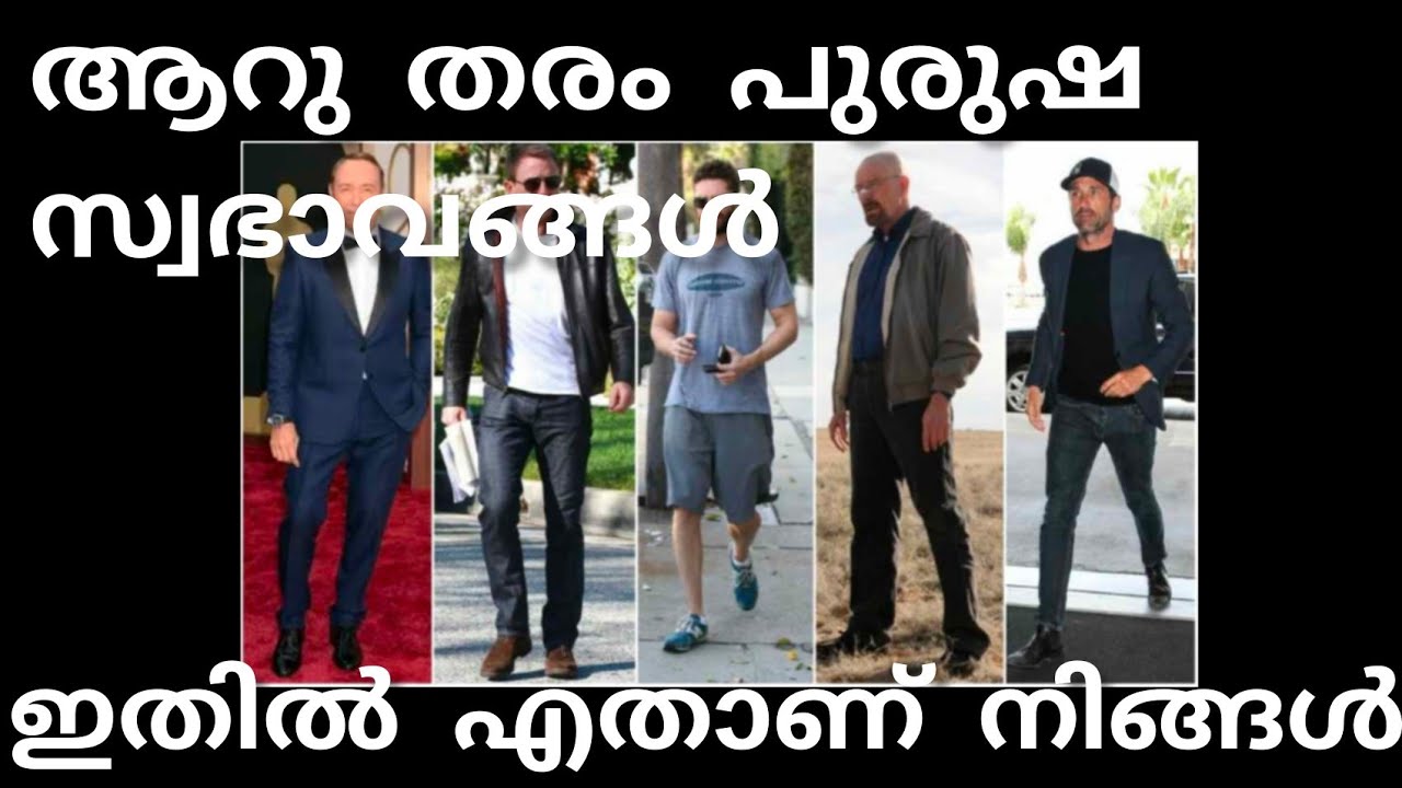 How to identify male personality/male personality/6 type male ...