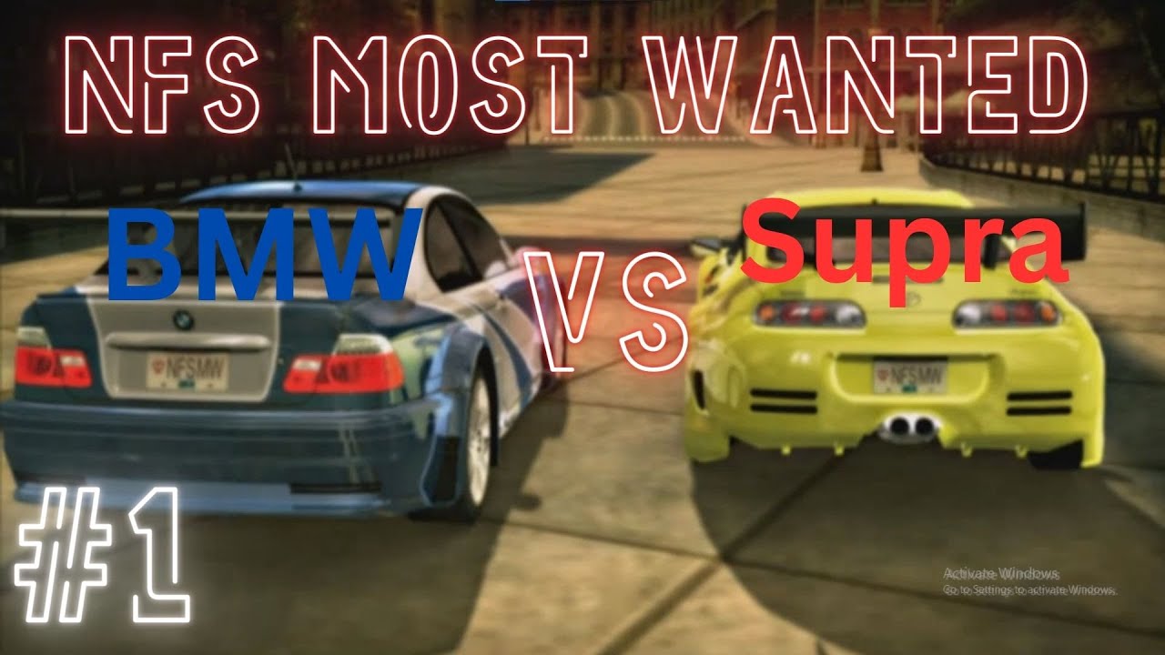 Toyata Supra vs BMW | NFS Most Wanted 2005 | Sam Tamil Gaming | HD ...