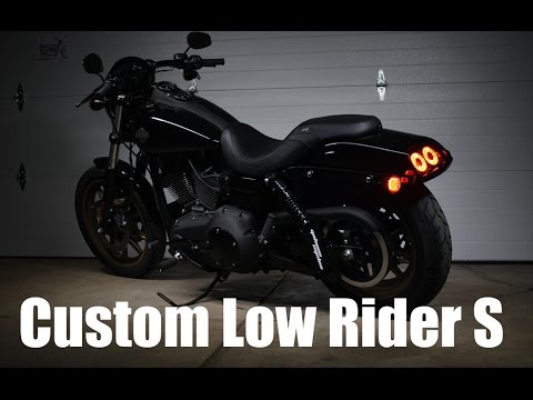 Custom Low Rider S with Fat Bob Fender - YouTube