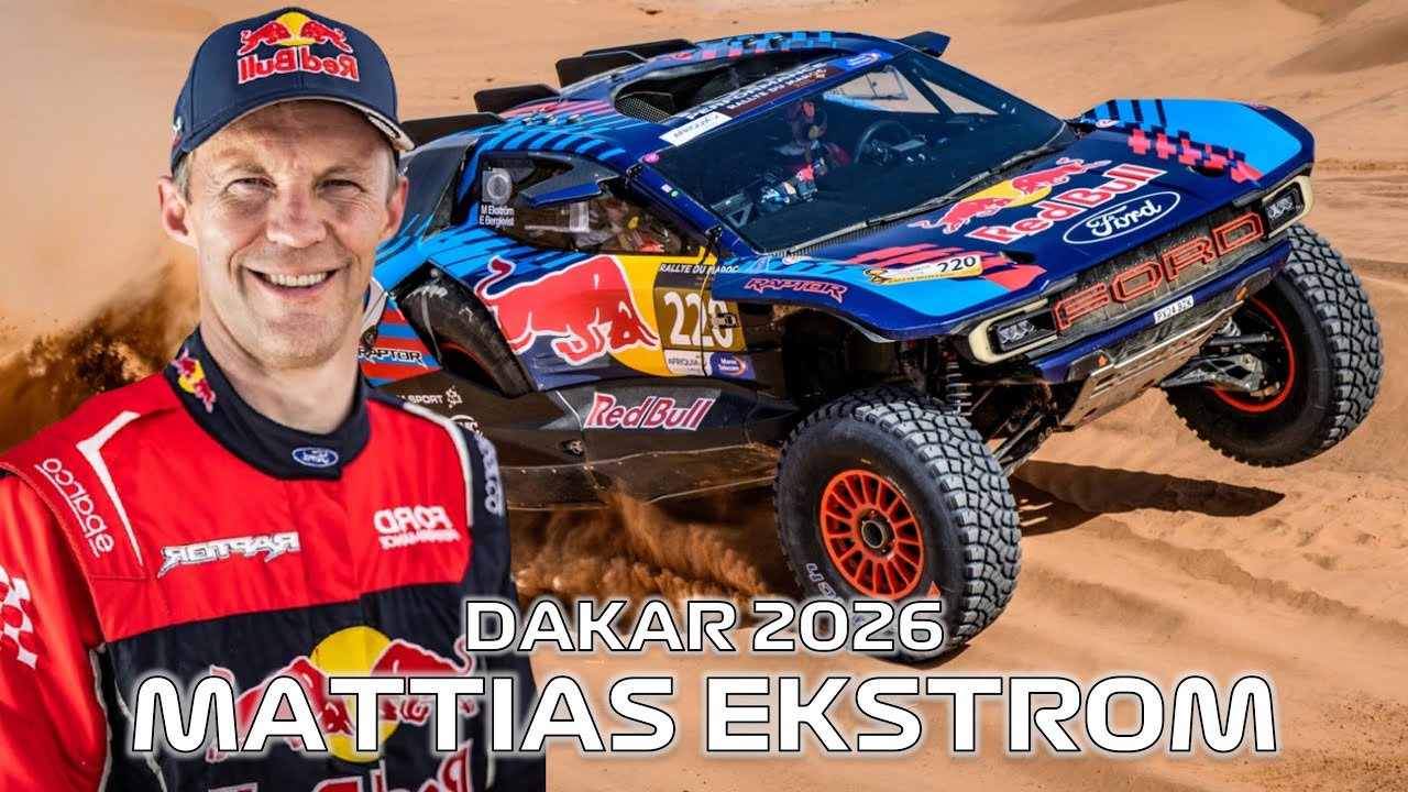 Mattias Ekstrom en el Dakar 2026 - YouTube