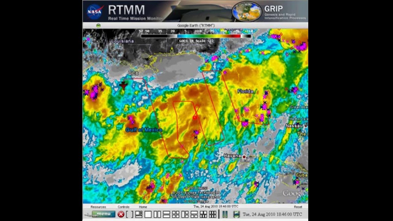 Real Time Mission Monitor (RTMM) Flight Animation Video 2010-08-24 GRIP ...