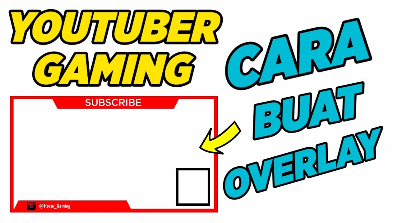 CARA MEMBUAT OVERLAY MUDAH DI ANDROID | OVERLAY STREAMING - YouTube