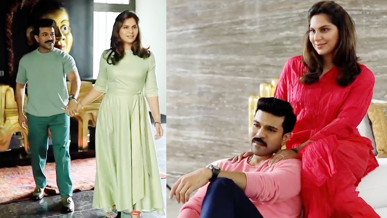 GlobalStar Ram Charan And Upasana AD PhotoShoot Making Video Magazine ...