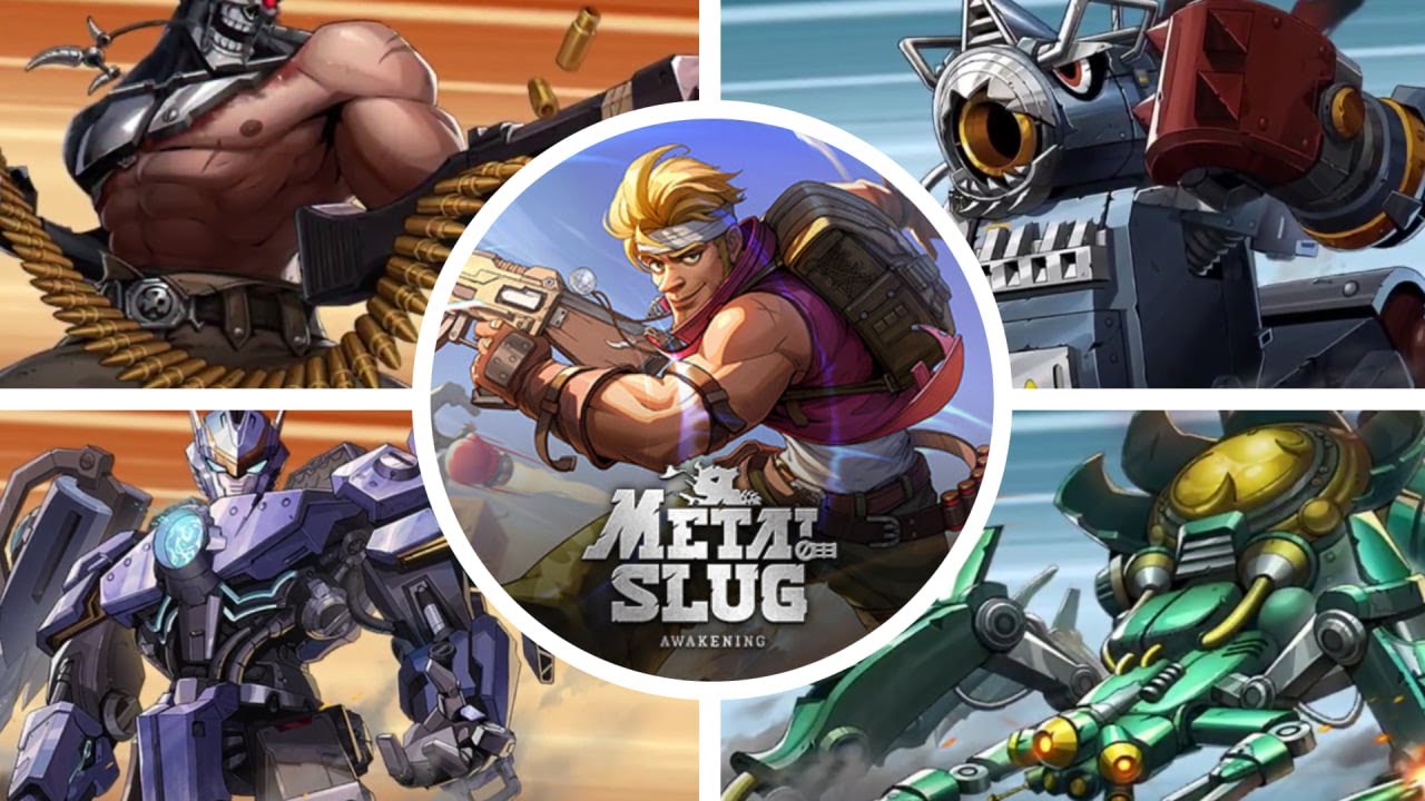 Metal Slug: Awakening Season 4 - All Bosses - YouTube