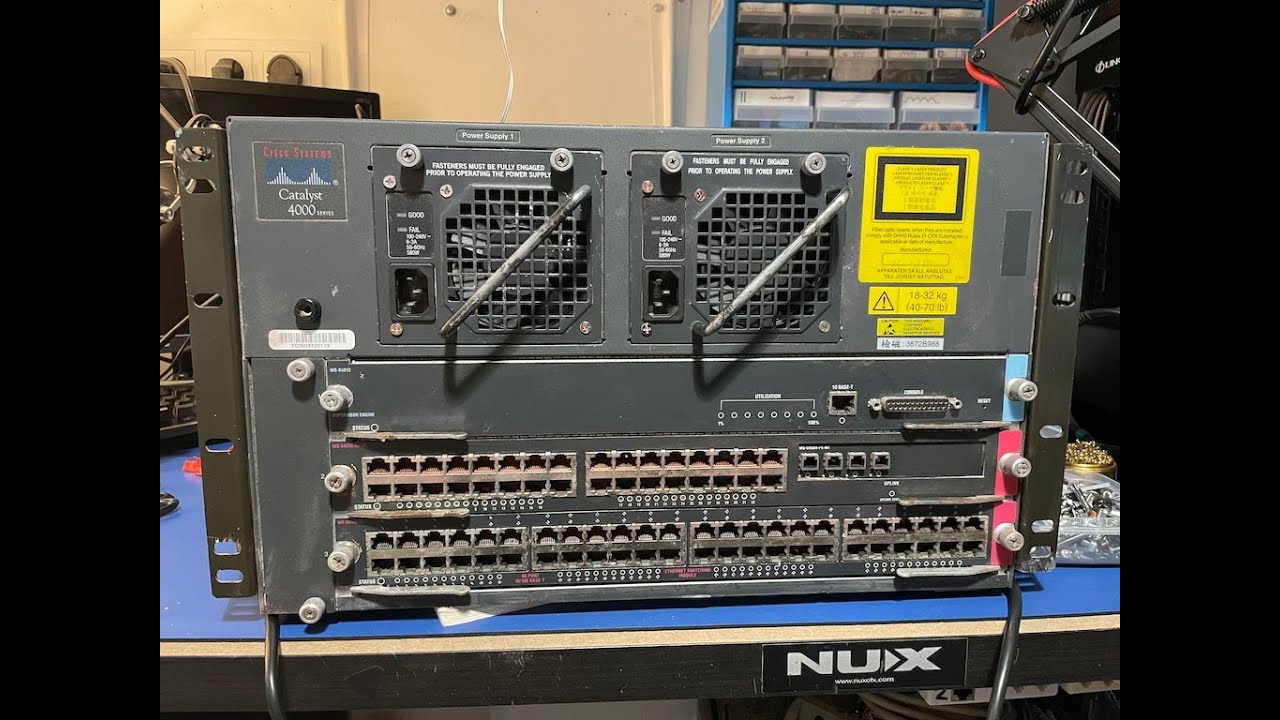 Cisco c4003 restoration and repair - YouTube