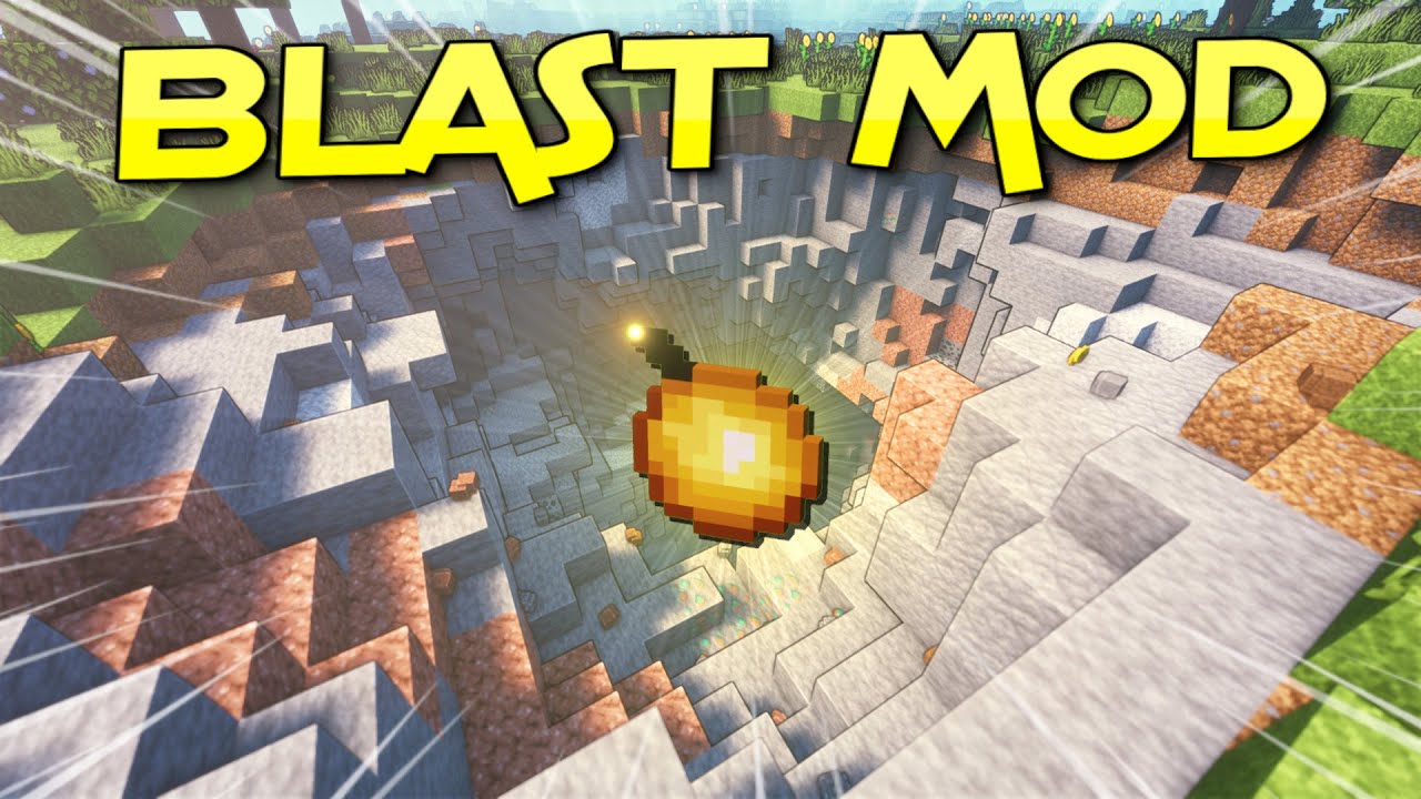 La Forma Mas Elegante Para Minar | BLAST Mod | Fabric | Minecraft 1.17. ...