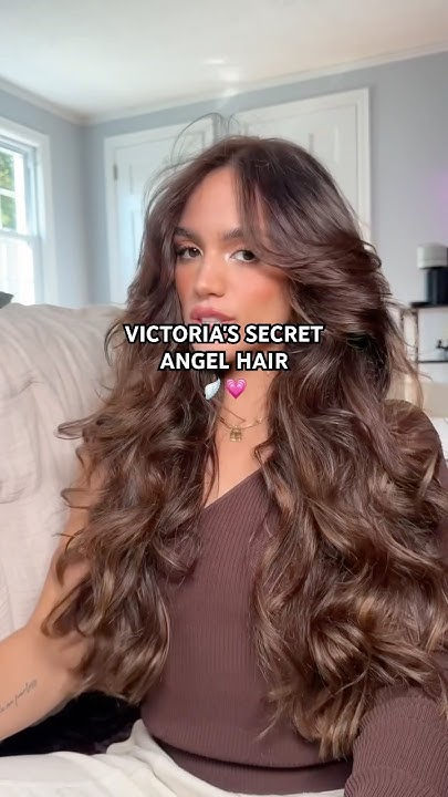 Victoria's Secret Angel Hair🪽💗🙆🏻‍♀️ #victoriassecret #vsangel #hairtutorial #shorts - YouTube