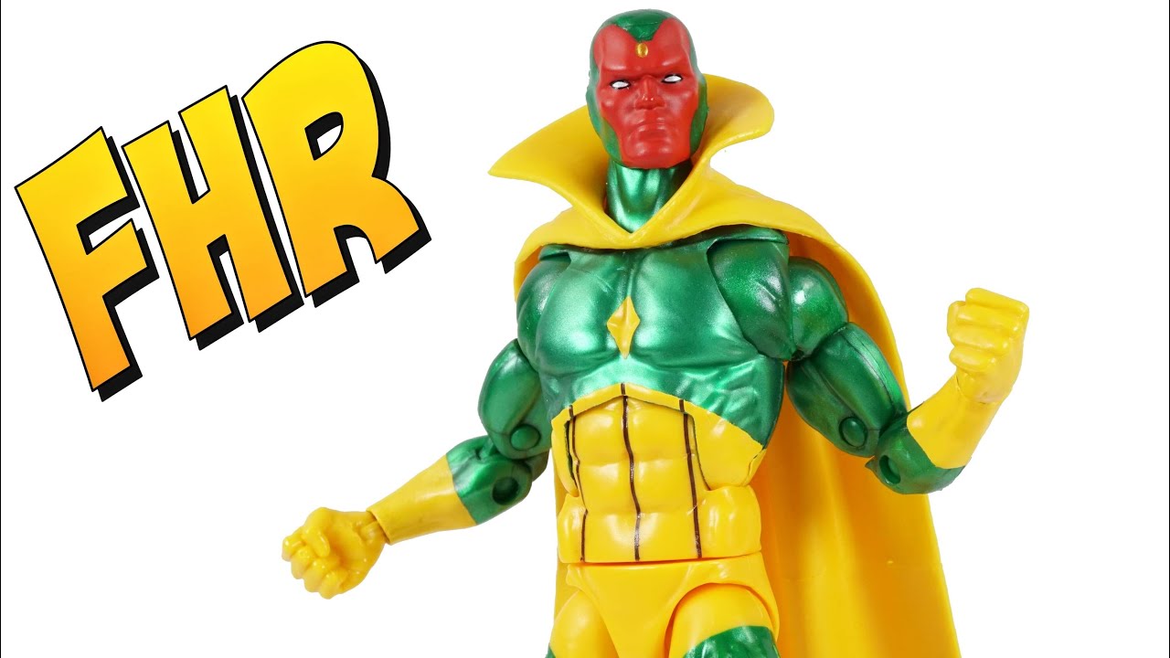 Marvel Legends - Vision - Retro Collection Wave 2 - 4K Action Figure ...