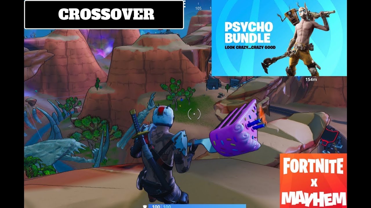 FORTNITE BORDERLANDS CROSSOVER-GAMEPLAY, SKINS, BUNDLE, MAP CHANGES ...