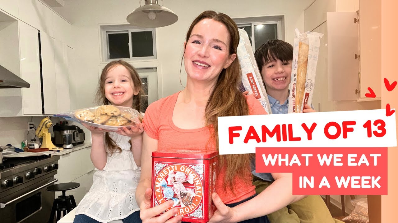 Family of 13 ️ What we eat in a week - Dinner Edition #largefamilymeals ...