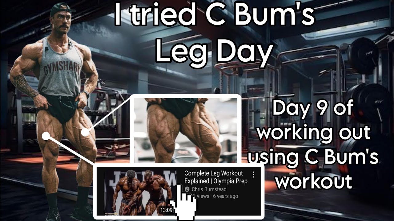 I gained 3.25kg!!! Day 9 of working out using C Bum's workout (Legs Day ...