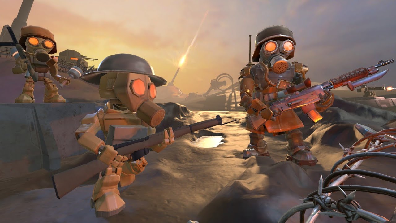 Upgrading the NEW WW1 FACTION To The Extreme in Bot Wars - YouTube