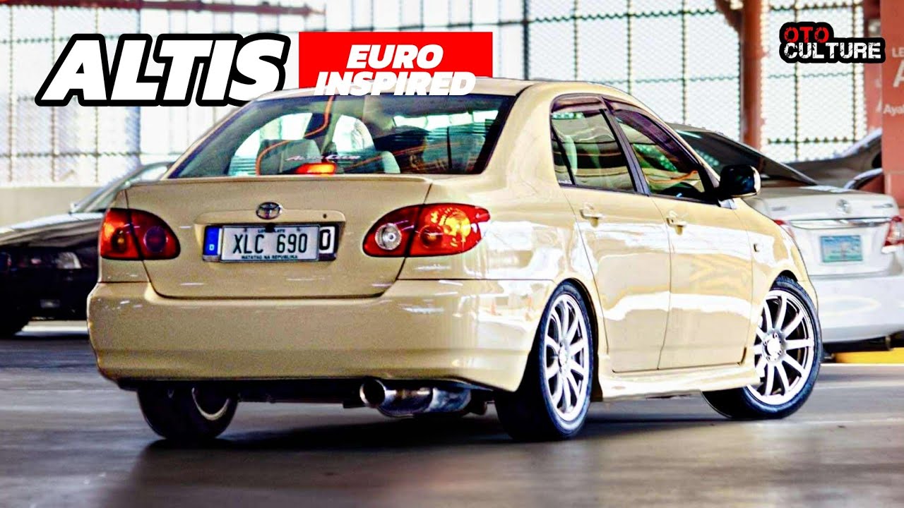 2003 Toyota Altis E Variant "Euro" Inspired | Otoculture - YouTube