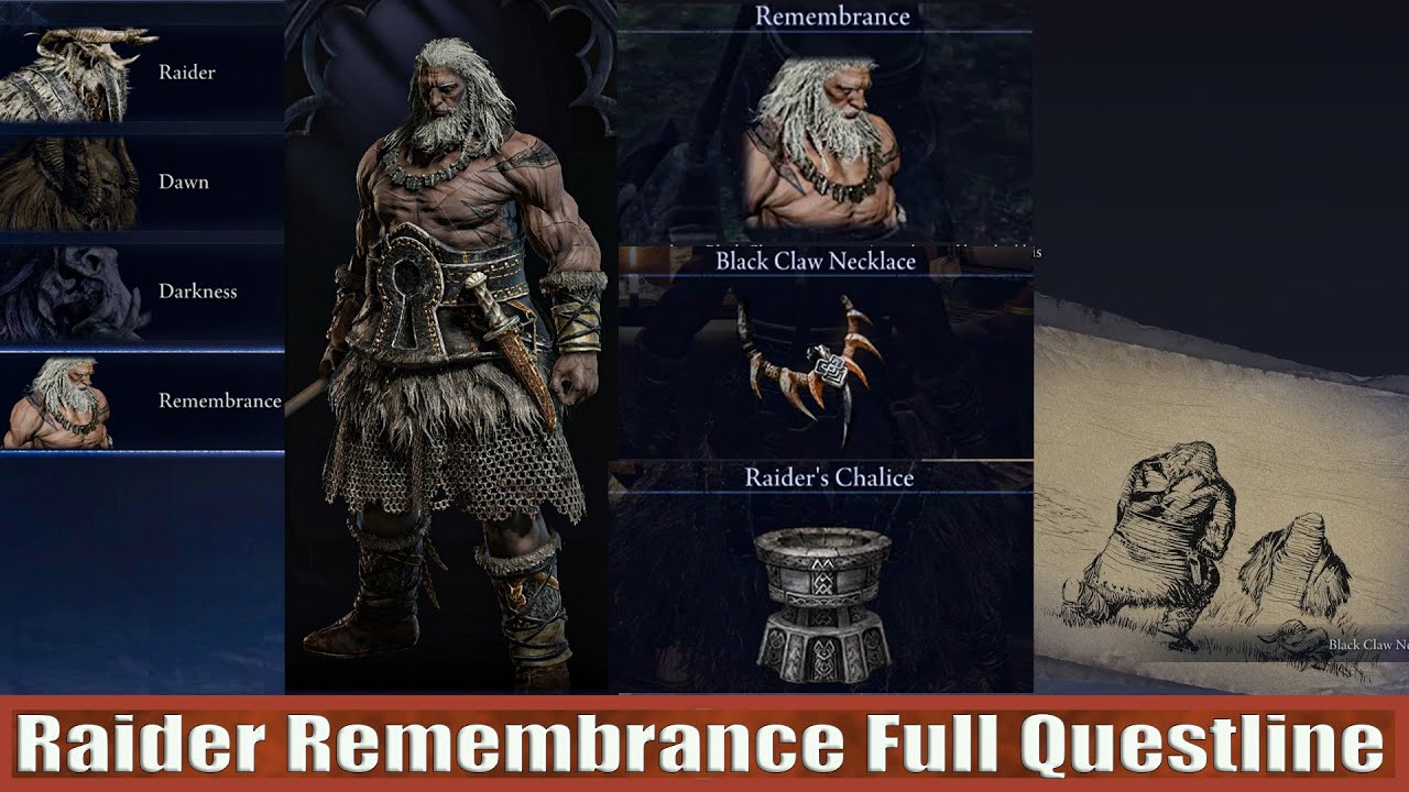 Raider Remembrance Full Questline: Elden Ring Nightreign - YouTube