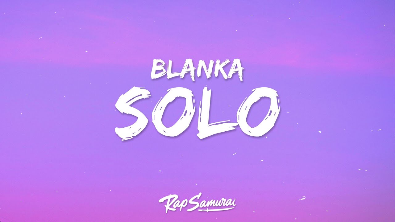Blanka - Solo (Lyrics) [Eurovision 2023 Poland] - YouTube